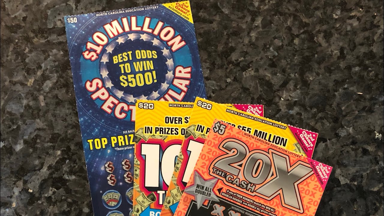 $100 in NC Scratch tickets. Can we make profit? 💰 $10,000,000 ...