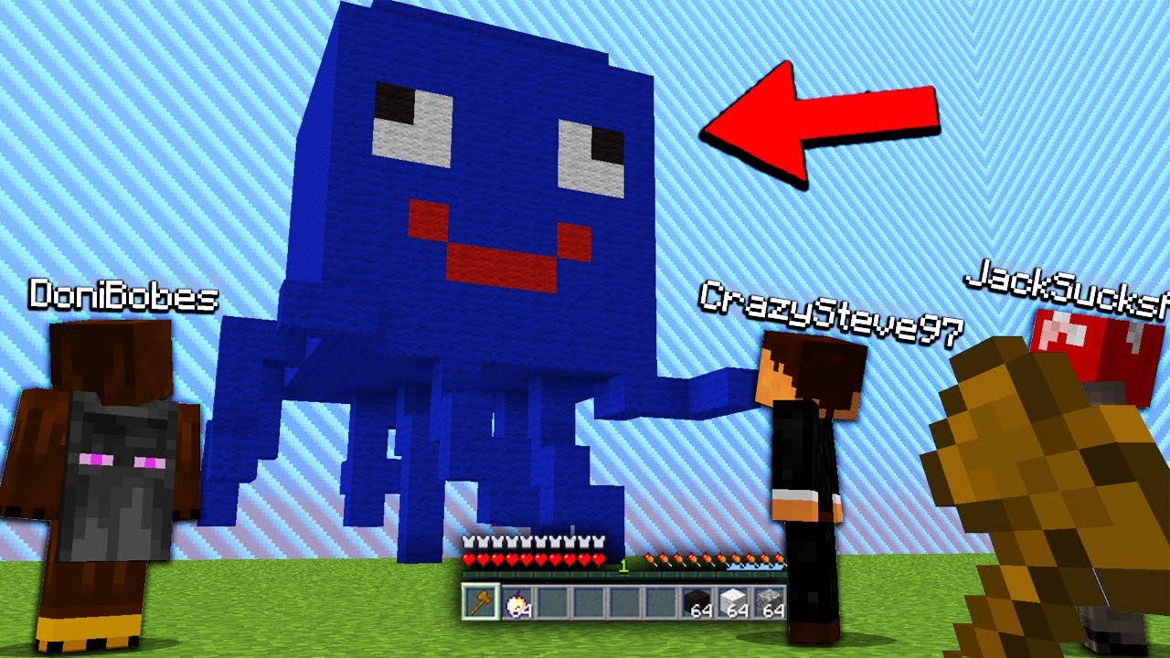 so today i annoyed Minecraft YouTubers with the most ANNOYING Minecraft ...