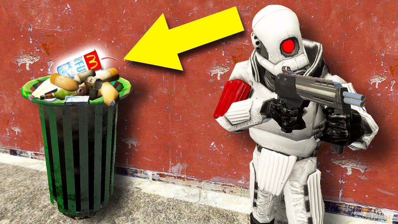 WHAT A RUBBISH HIDING SPOT! - Gmod Prop Hunt - YouTube