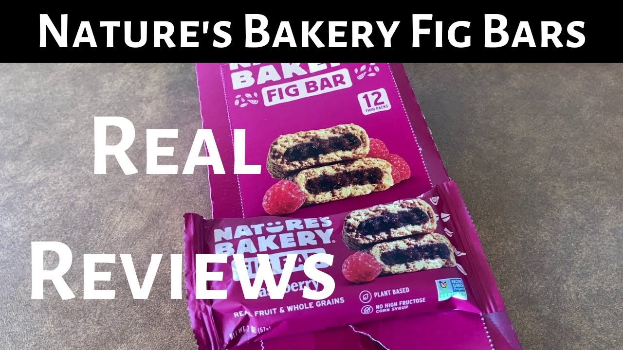 Nature's Bakery Raspberry Fig Bars - YouTube