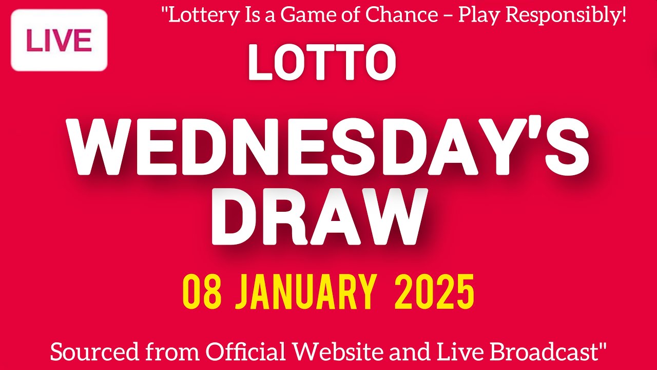 The National Lottery Lotto Draw Live Results from Wednesday 08 January ...