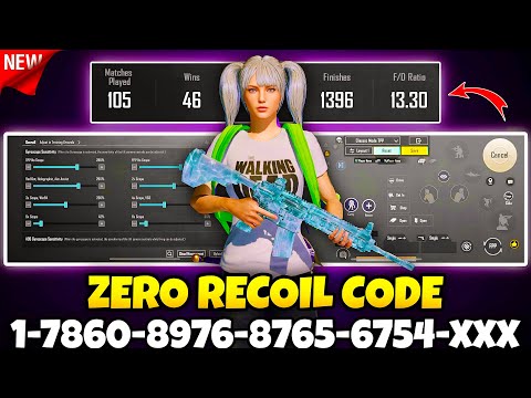🔥PUBG MOBILE/BGMI SENSITIVITY SETTINGS 2026 |✅BEST SCOPE SENSITIVITY SETTINGS | NEW UPDATE 4.4 CODE.