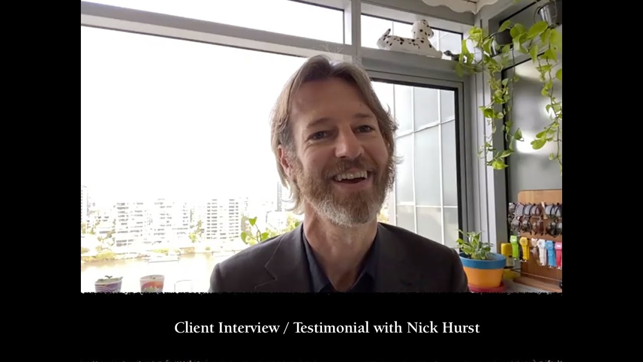 RELIEF FROM ANXIETY and STRESS - Client Interview With Nick Hurst - YouTube