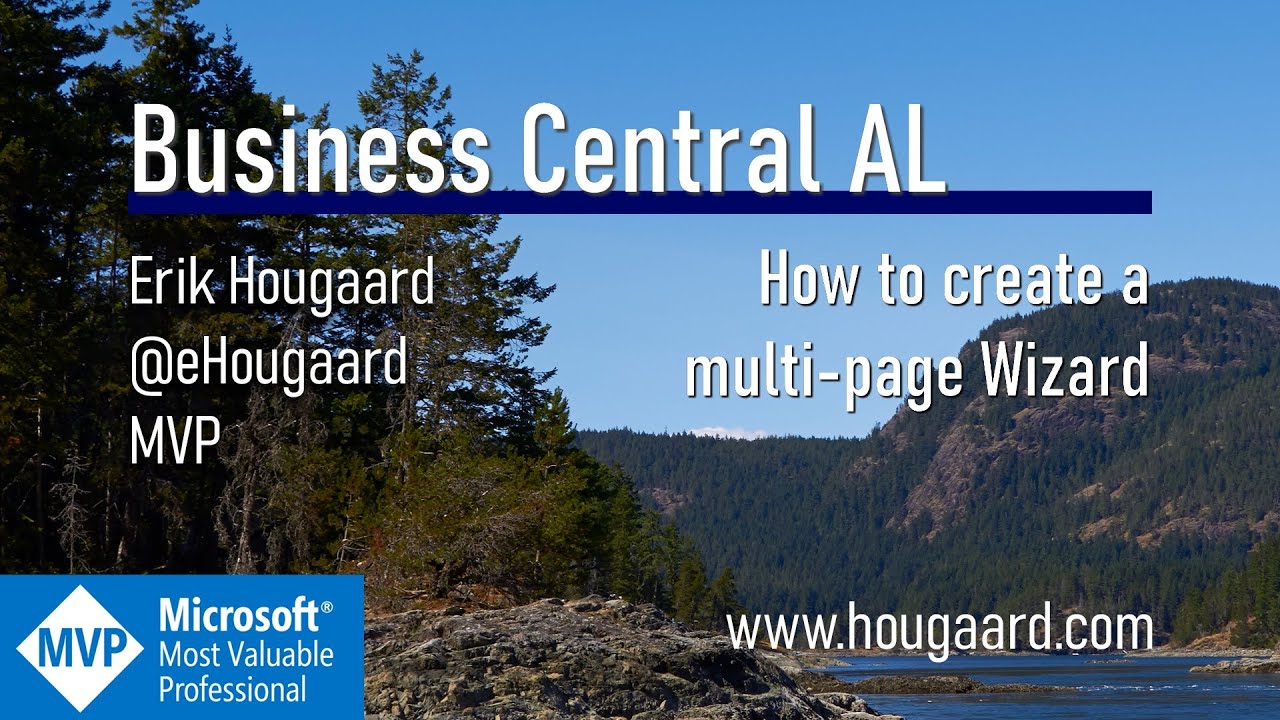 How To Create A Multi page Wizard In AL And Business Central YouTube How To Create A Multi page Wizard In AL And Business Central YouTube