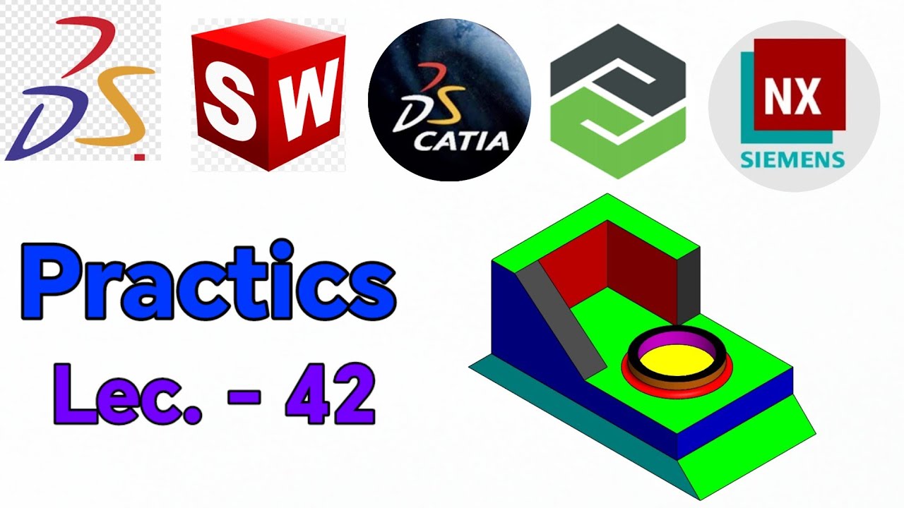 Solid works tutorial-solidworks practice lecture-CATIA TUTORIAL-CREO ...