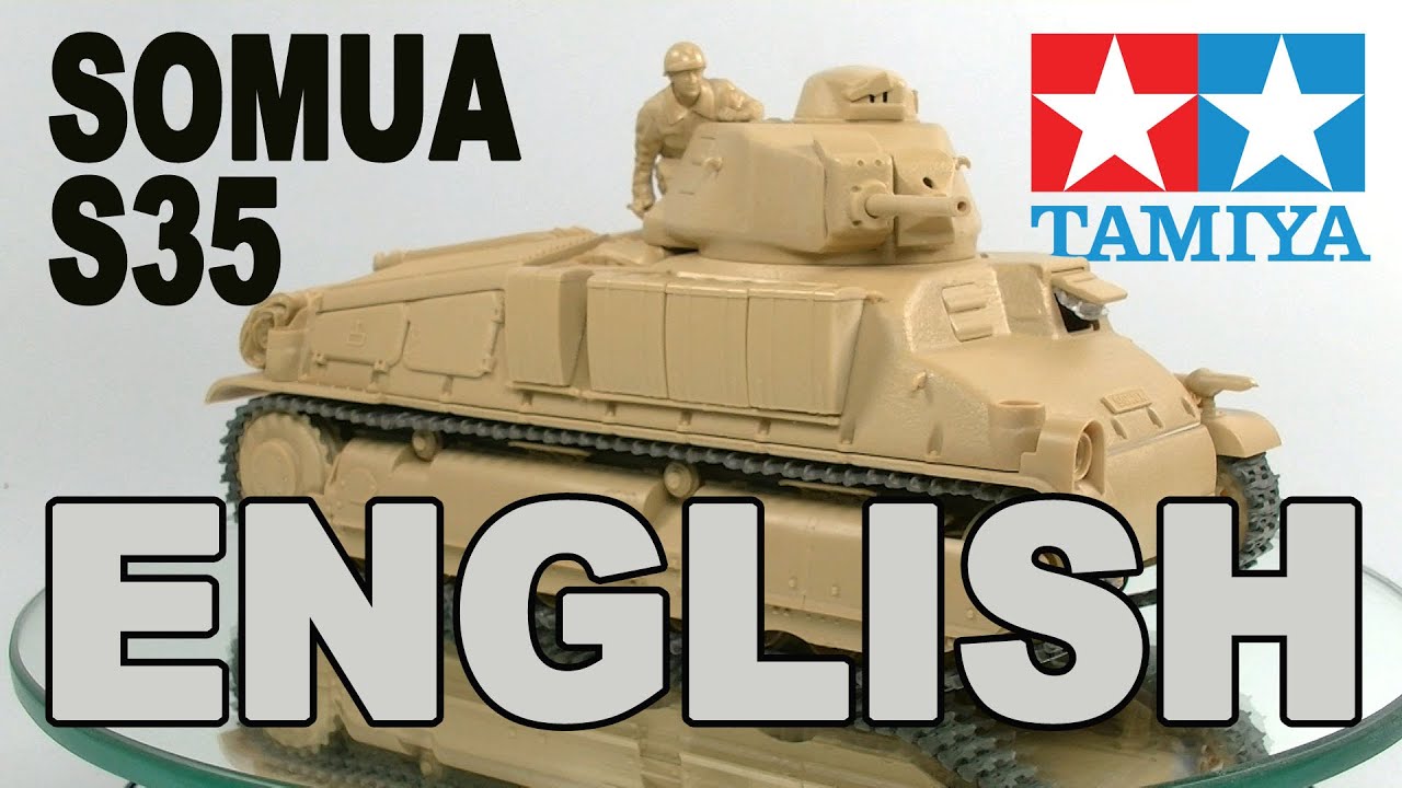 Introducing the new TAMIYA SOMUA S35 - YouTube