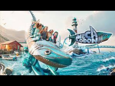 Test Mecalodon Walibi Belgium : Dock World - YouTube