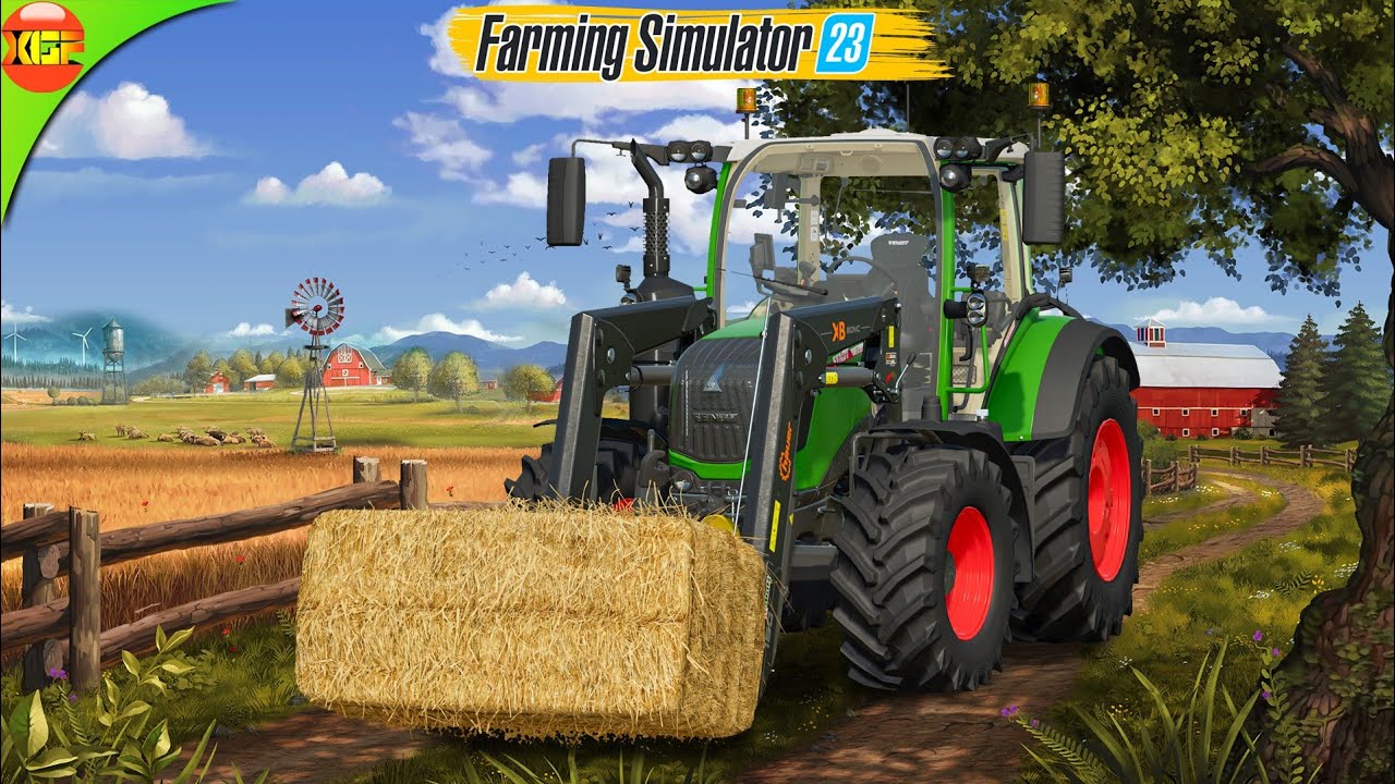 Straw Bales Selling More than 100 Bales | John Deere & CaseIH Fs23 #80 ...