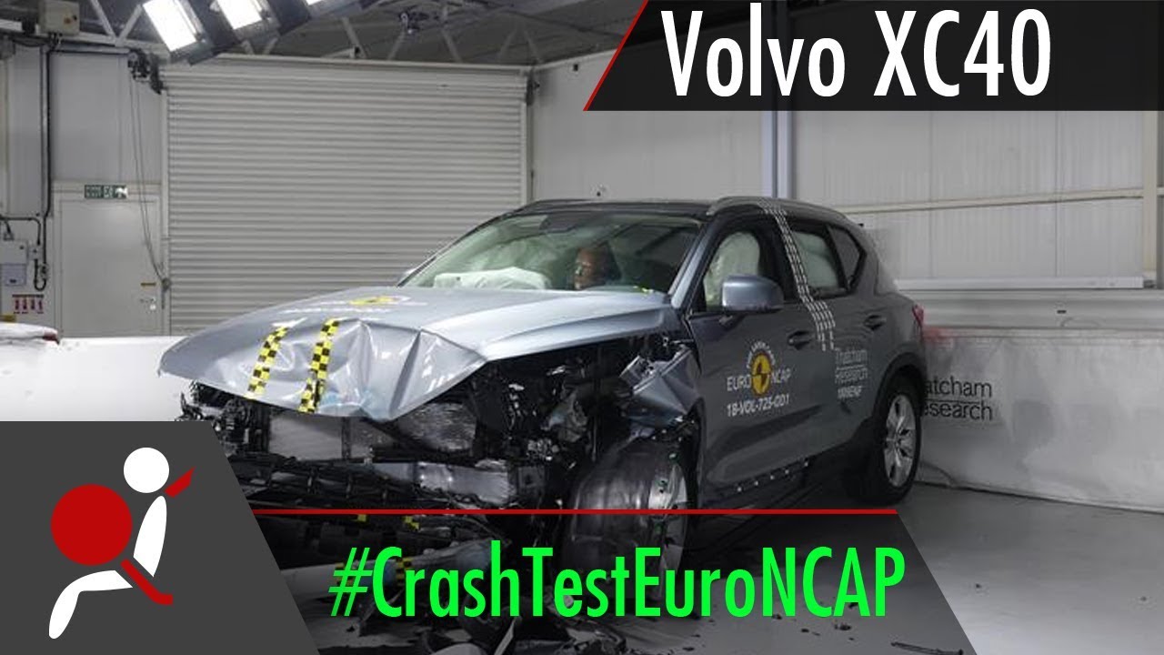 Volvo XC40 - 2018 - Crash test Euro NCAP - YouTube