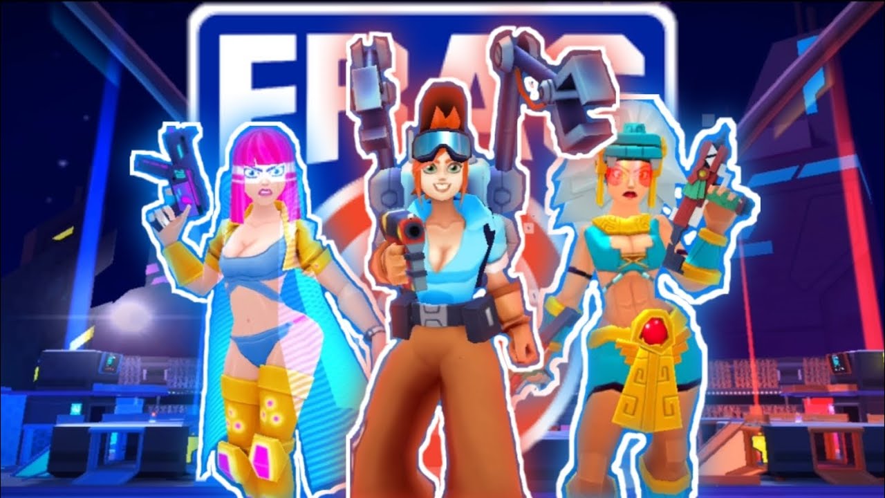 Frag Pro Shooter Gameplay| Bot Mama, Cyber Girl y Quetza | Mi grupo de Contraataque - YouTube