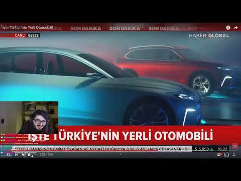 Kendine Müzisyen - Yerli otomobil TOGG'un videosunu izliyor.