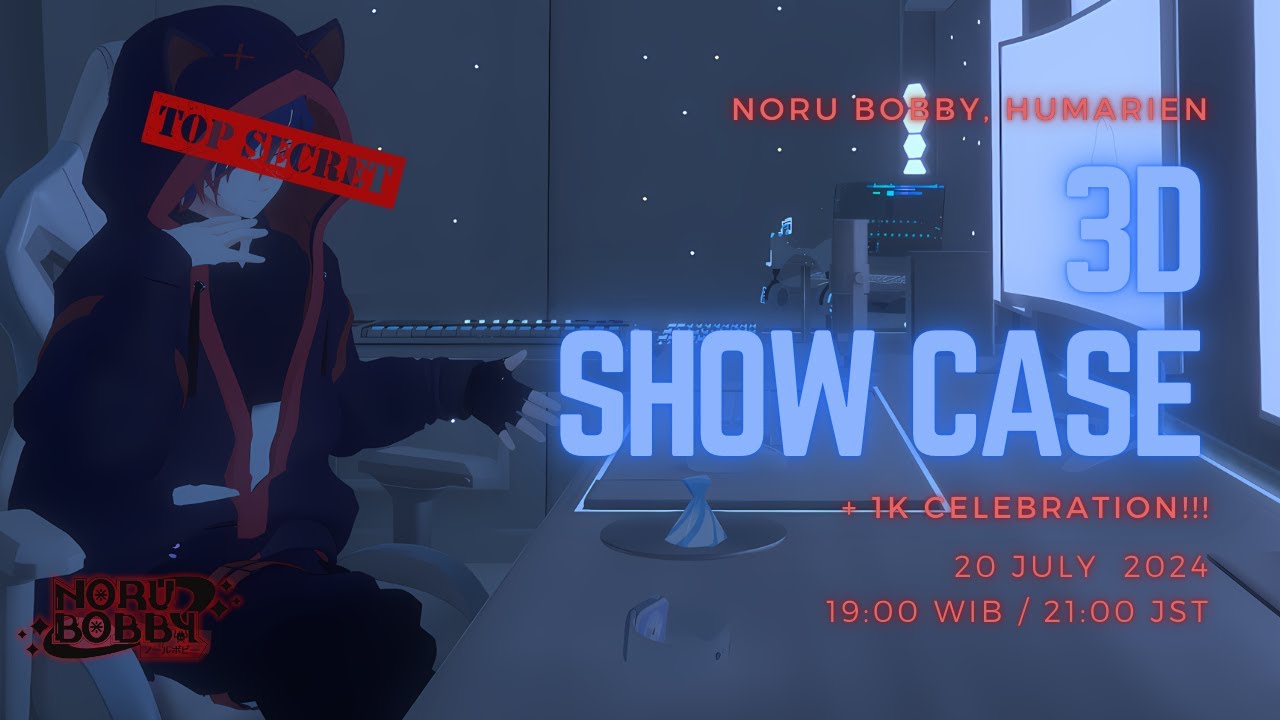 3D Debut Trailer | Noru Bobby [Vtuber Indonesia] - YouTube