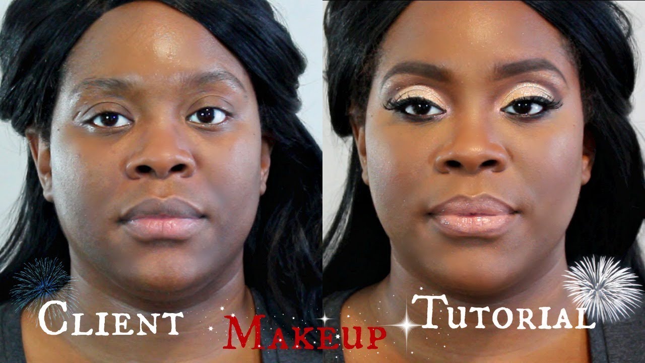 Client Makeup Tutorial: Makeup Tutorial for WOC - YouTube
