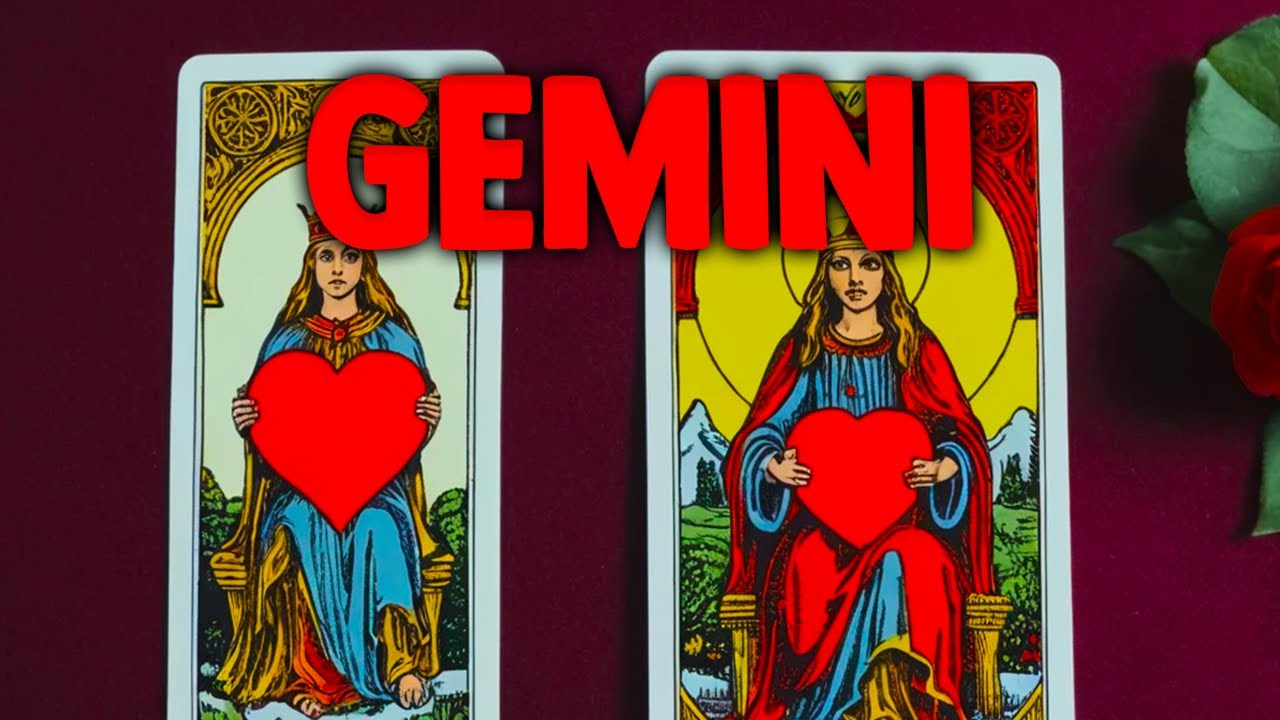 GEMINI 💗THE MOST POWERFUL THING YOU DID TO THEM-IS STOP TALKING- AND ...
