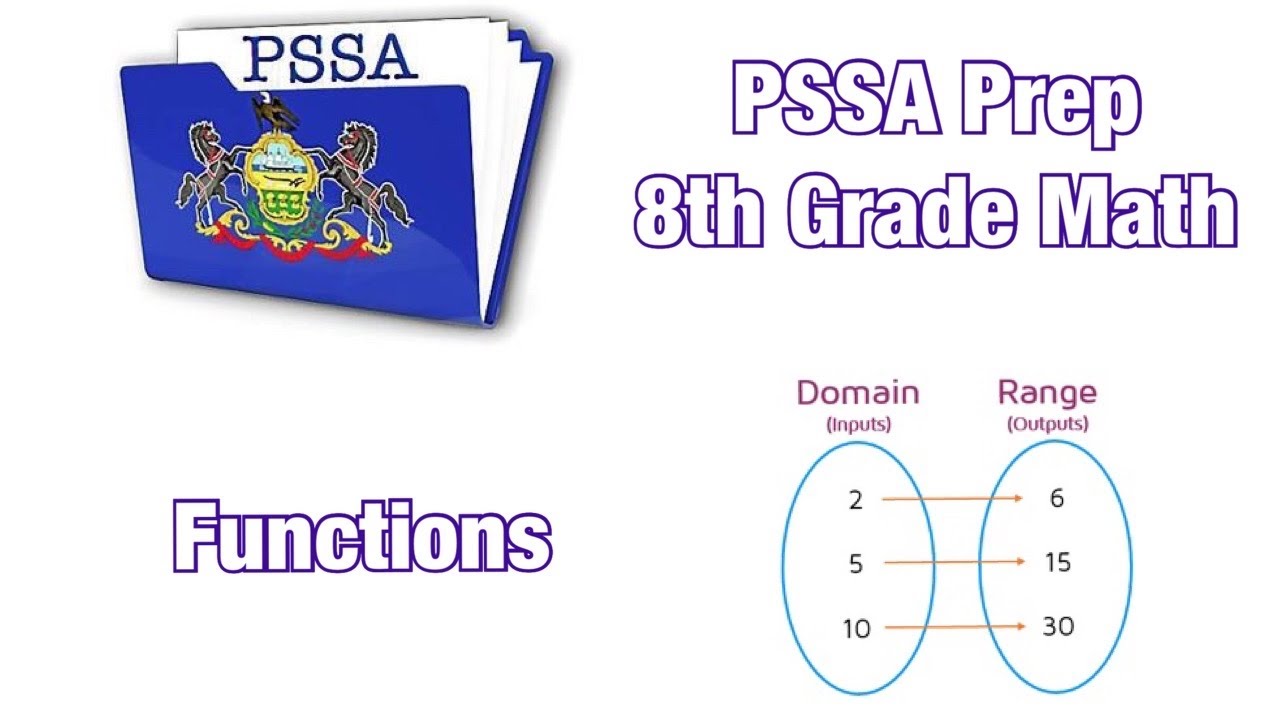 PSSA Prep - 8th Grade Math - Part 5: Functions - YouTube