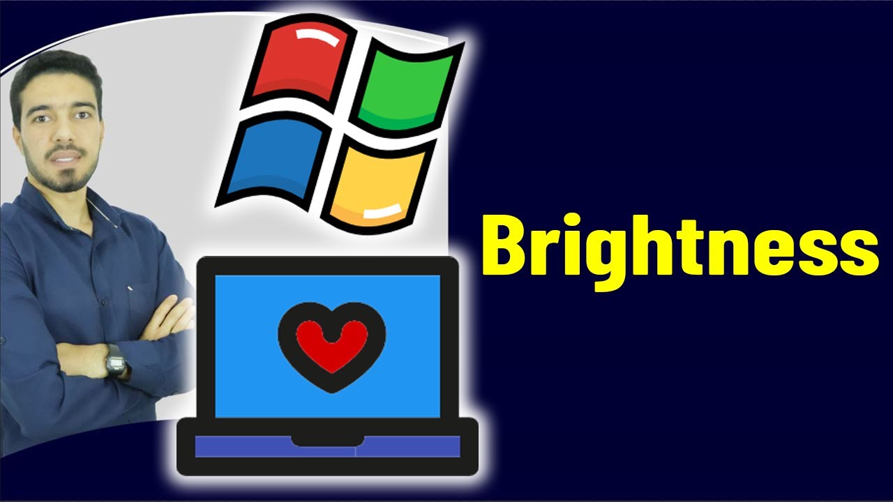 How to Increase Decrease Brightness Level of the Screen in Windows 11 , 10 , 8 - YouTube