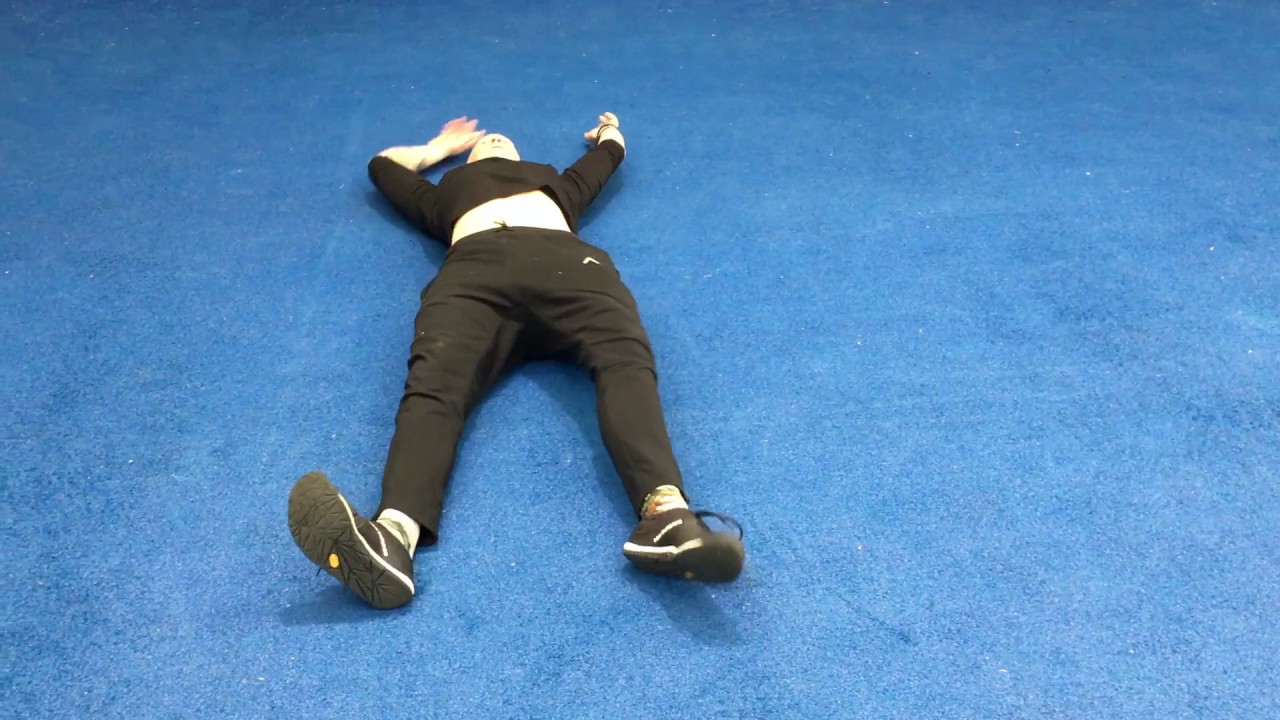 Rolling: Prone to supine leading with the leg - YouTube