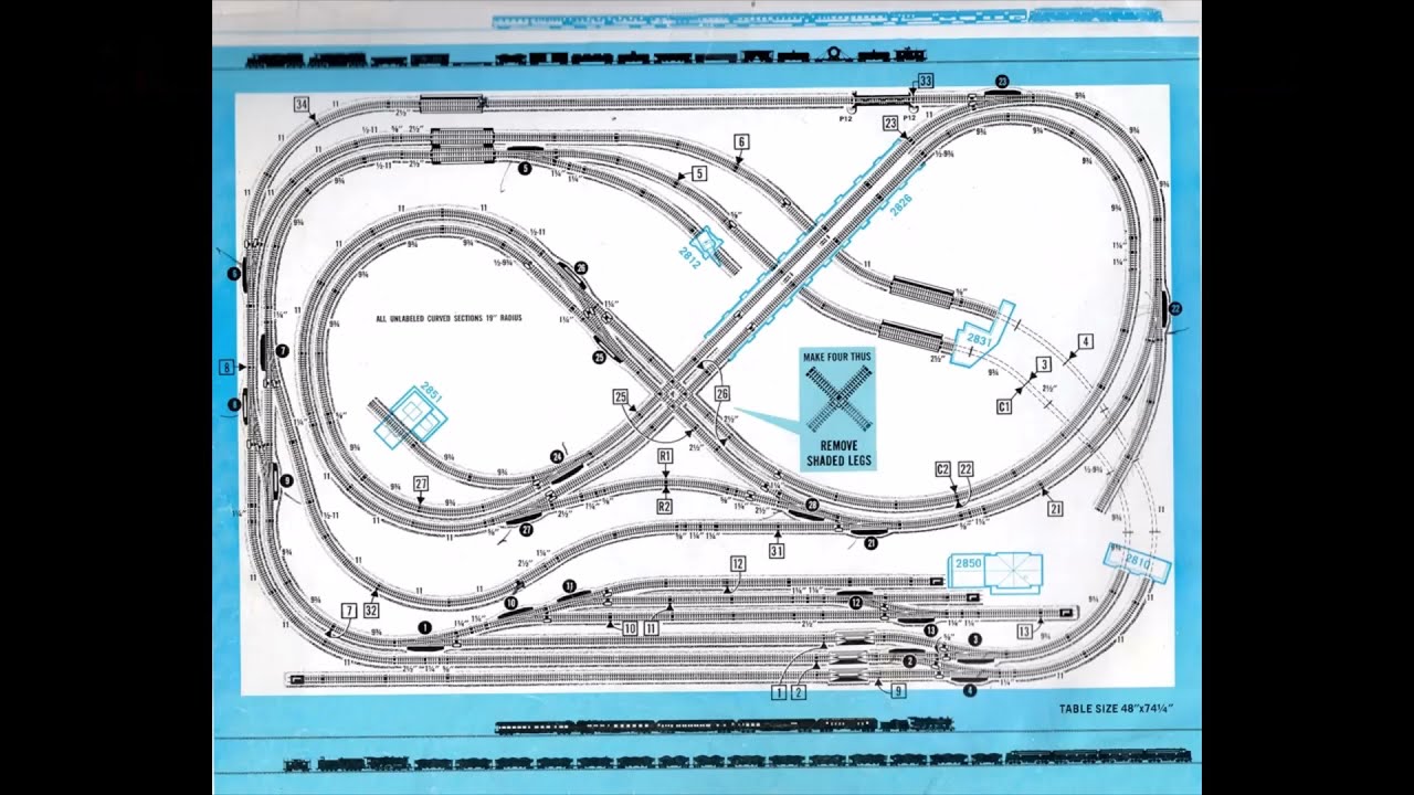 Track Plan Gulf Summit lines and Susquehanna Valley Railway - YouTube