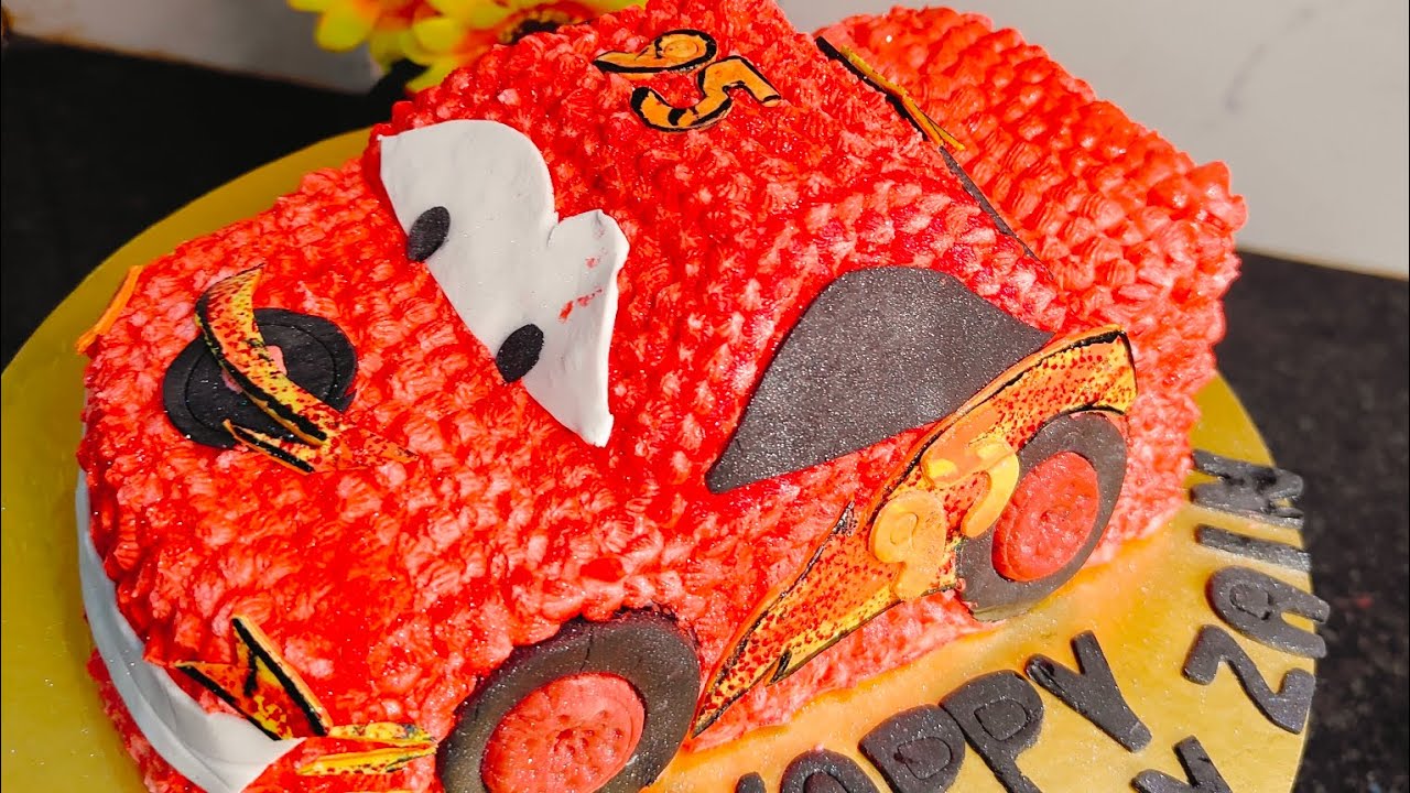 BIRTHDAY SPECIAL CHOCOLATE FLAVOUR CAR CAKE - YouTube
