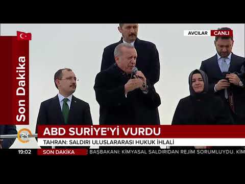 Cumhurbaşkanı Erdoğan Avcılar halkına seslendi (14 Nisan 2018)