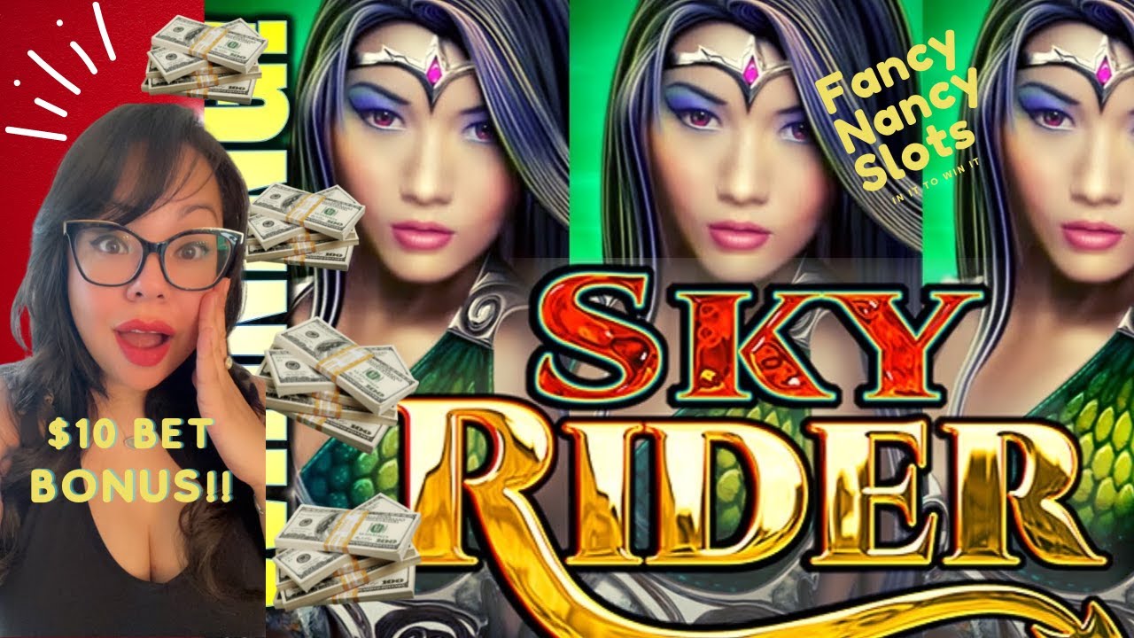 Sky Rider $10 bet bonus! Fancy Nancy Slots - YouTube