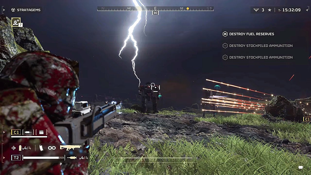 Colonel and I had one of thee most intense extractions in Helldivers 2 - YouTube