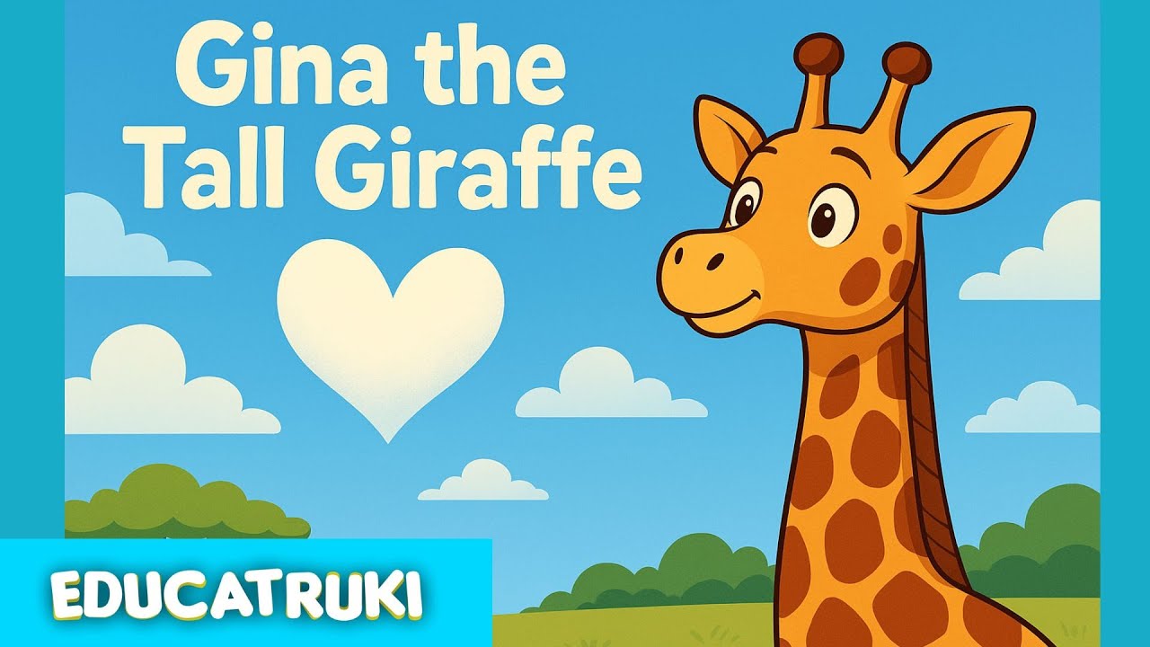 Listening comprehension - Gina the tall giraffe - YouTube