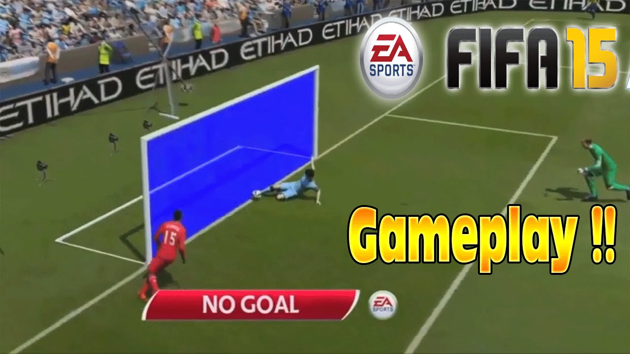 FIFA 15 GAMEPLAY!! Goal Line Technology! Goal Decision System Explained ...