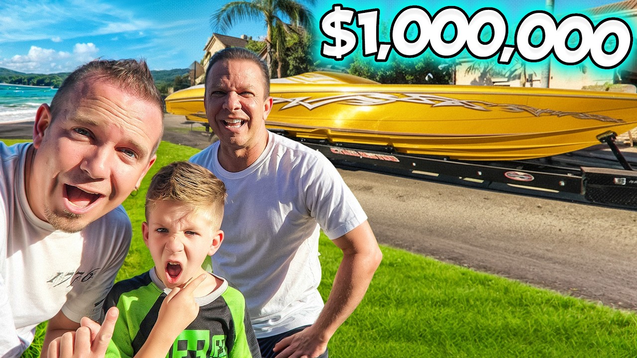 Homeless Dave Buys a $1,000,000 Boat! - YouTube