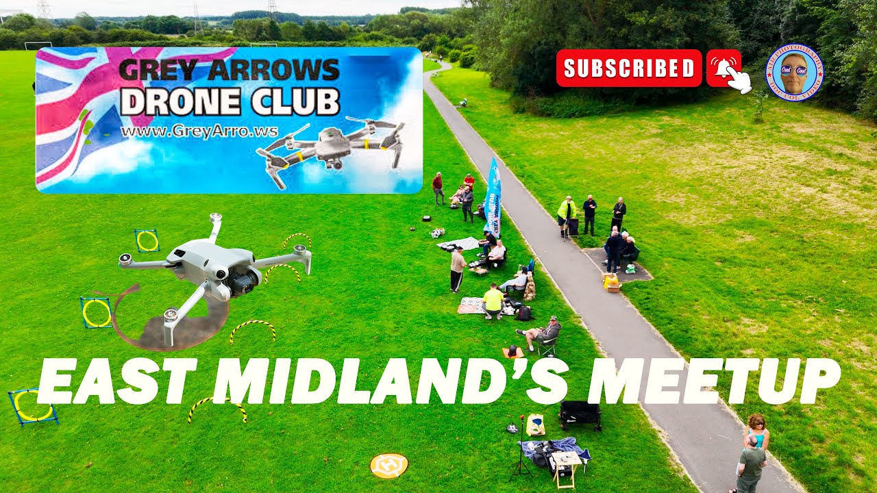 Grey Arrows Drone Club (GADC) East mids GADC meet 2024 - YouTube