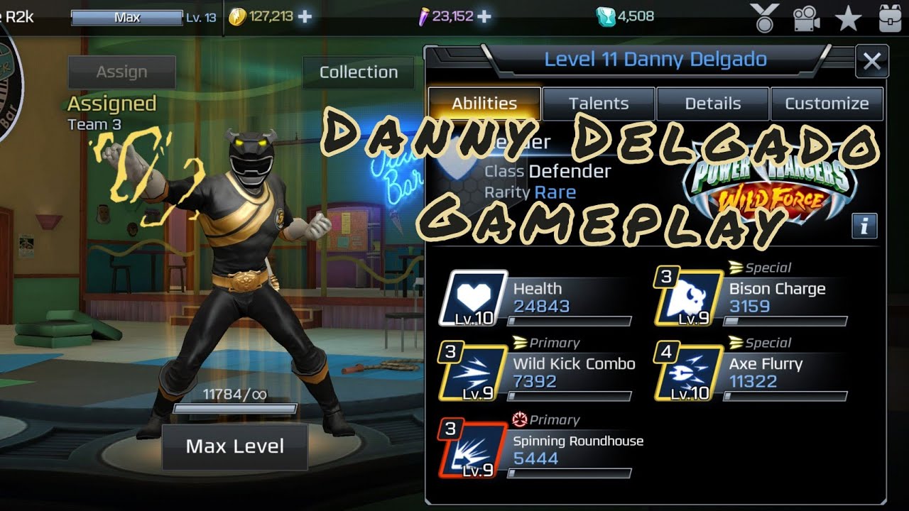 Power Rangers Legacy Wars Danny Delgado gameplay - YouTube