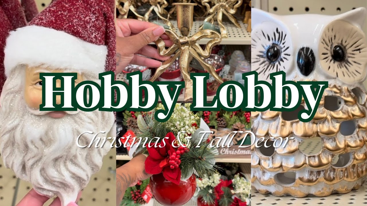 NEW HOBBY LOBBY 2025 CHRISTMAS DECOR!! What’s New!! Christmas In July ...