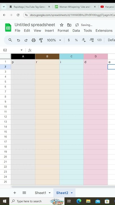 Google Sheets Trick #googlesheets - YouTube