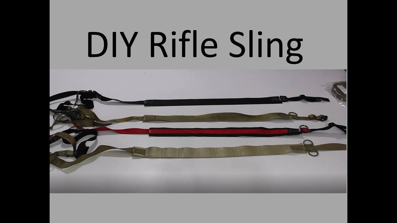 DIY Rifle Sling - YouTube