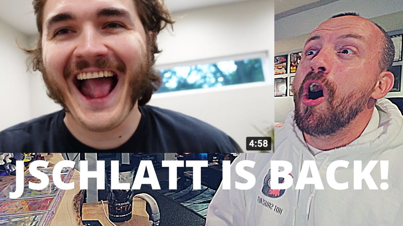 JSCHLATT IS BACK! jschlattLIVE IM SO EXCITED. (REACTION!) - YouTube