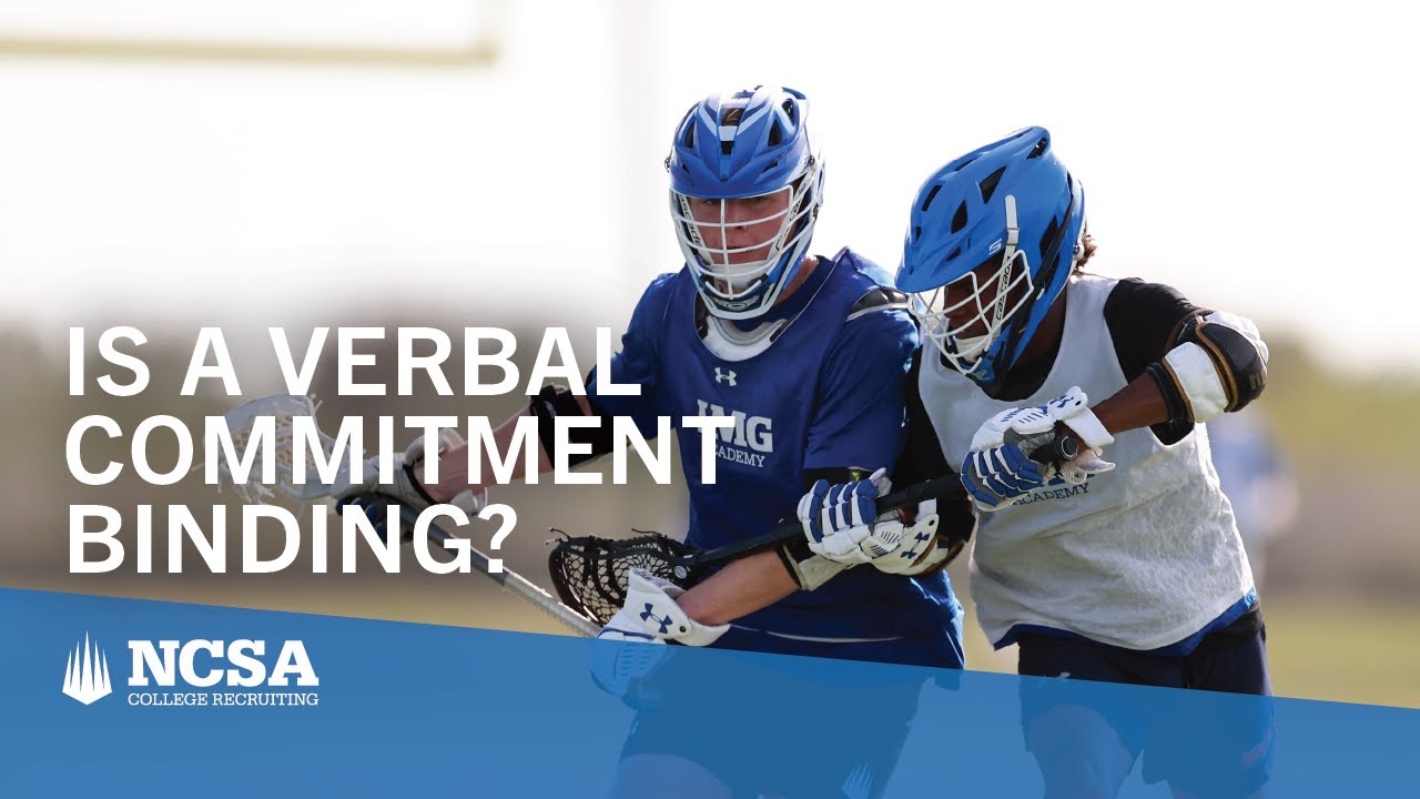 Is A Verbal Commitment Binding Between Player and Coach? - YouTube