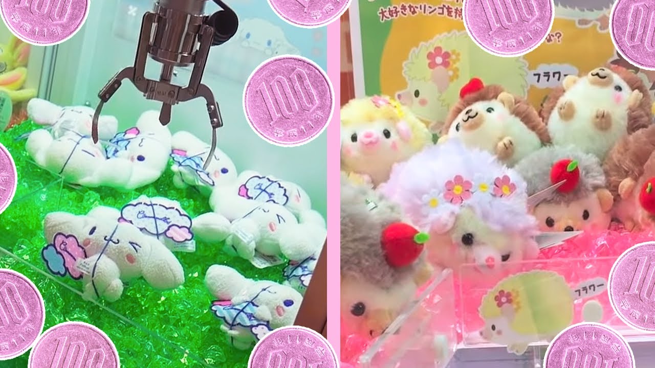 Staying up late playing CLAW MACHINES!! | ★ HIGHLIGHTS ★ Princess in ...