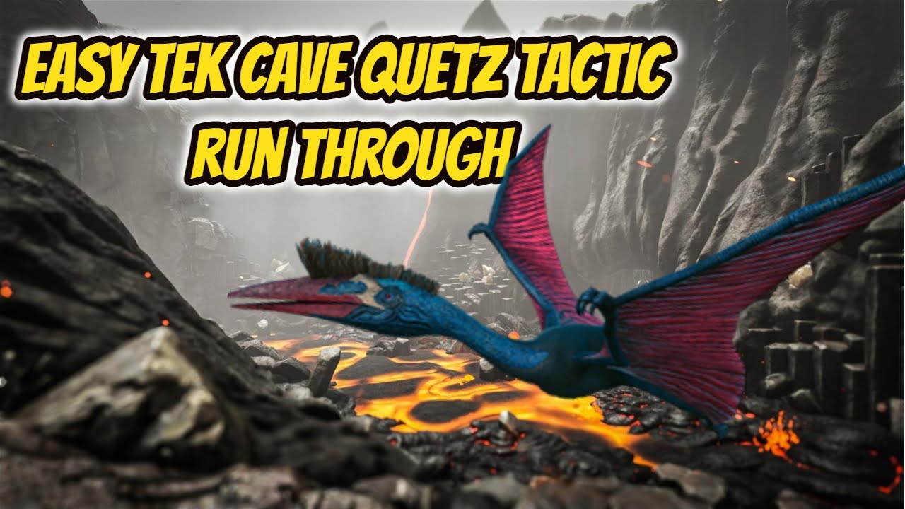 FULL Quetz Tek Cave Run Through Stream (ARK/PVP/PC) (Small Tribes ...