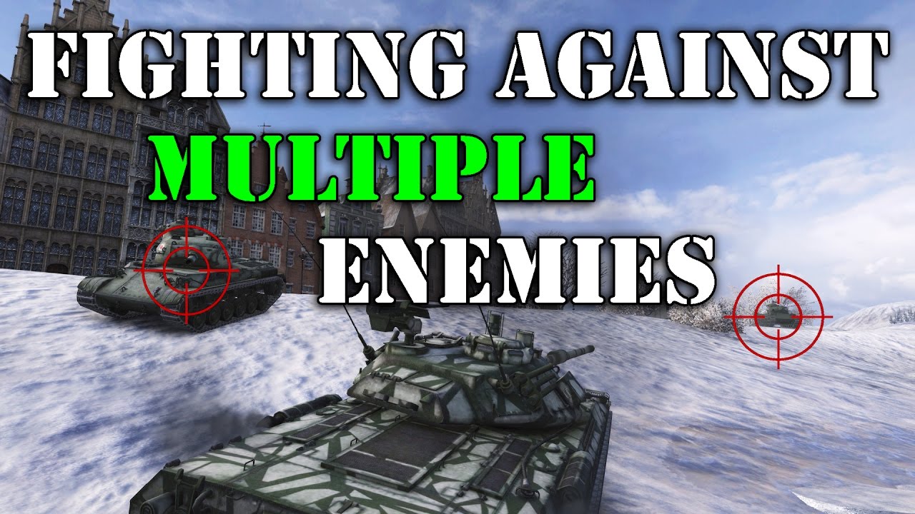 World of Tanks: Fighting Against Multiple Enemies - YouTube