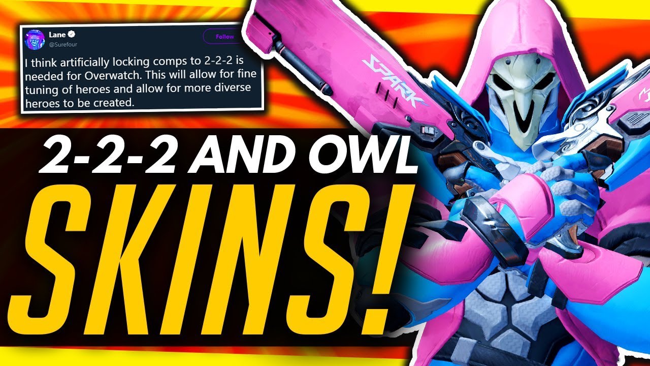 Overwatch | 450+ NEW OWL SKINS, 2-2-2 Discussion & HotS - YouTube
