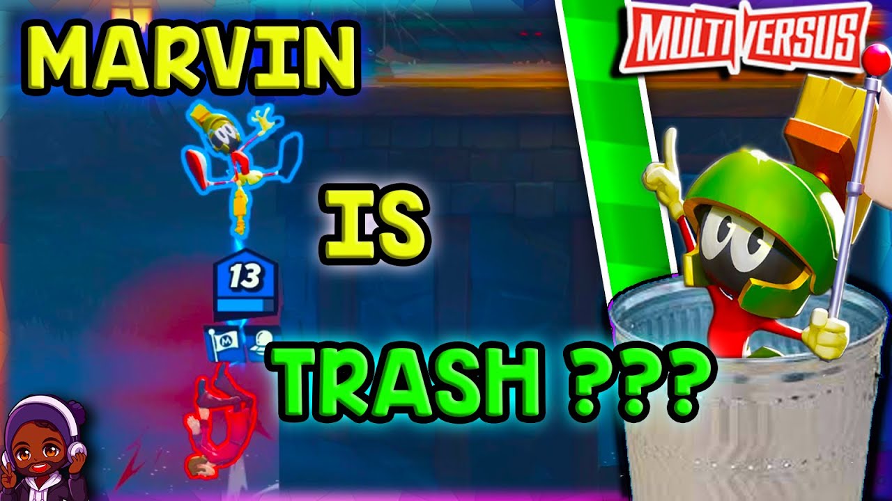 LETS TALK MARVIN THE MARTIN | Multiversus marvin the martin tier talk - YouTube