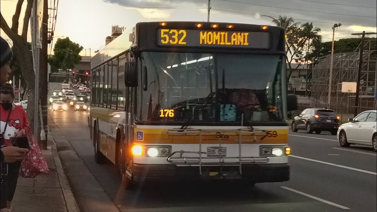 TheBus Honolulu (HI) Route 532 Momilani Bus 059 [2010 Gillig 35' Diesel ...