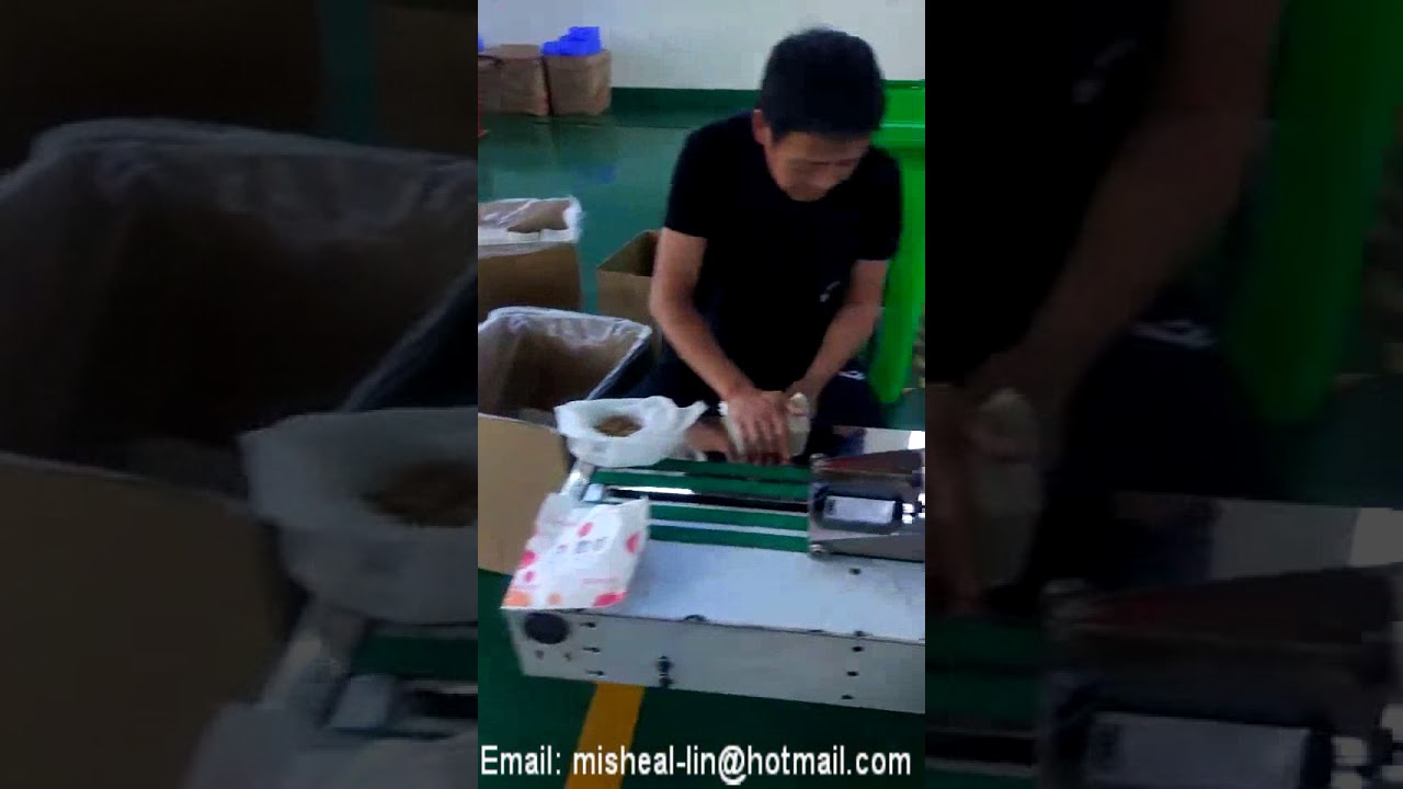 small paper bag making machine - YouTube