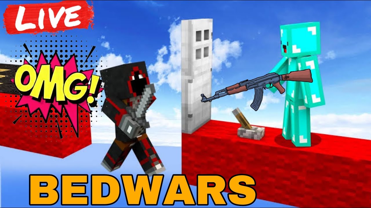 🔴LIVE Minecraft Bedwars DUO | Minigames | Day 49 || Java + Pocket Edition || Like💖 #minecraft ...