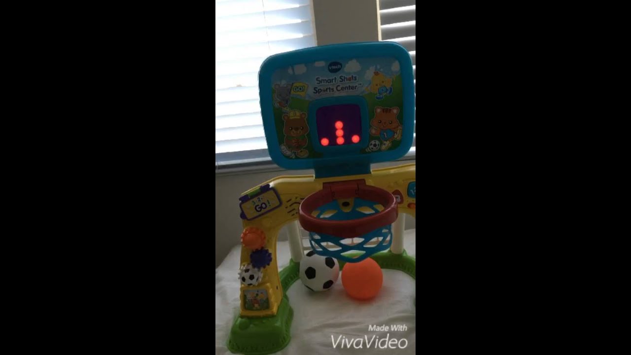 Good toy for one year old baby - Vtech smart shots sports center - YouTube