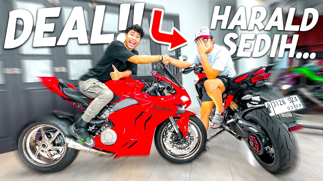 Beli Ducati V4 Harald Arkan Seharga 1 Miliyar! - YouTube