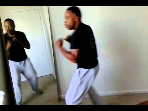 Coach Reese shadow boxing - YouTube