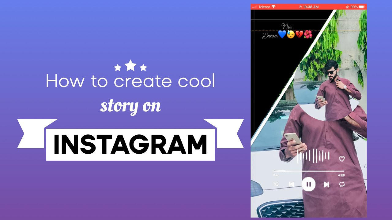 How to create cool story on instagram | creative instagram story ideas ...