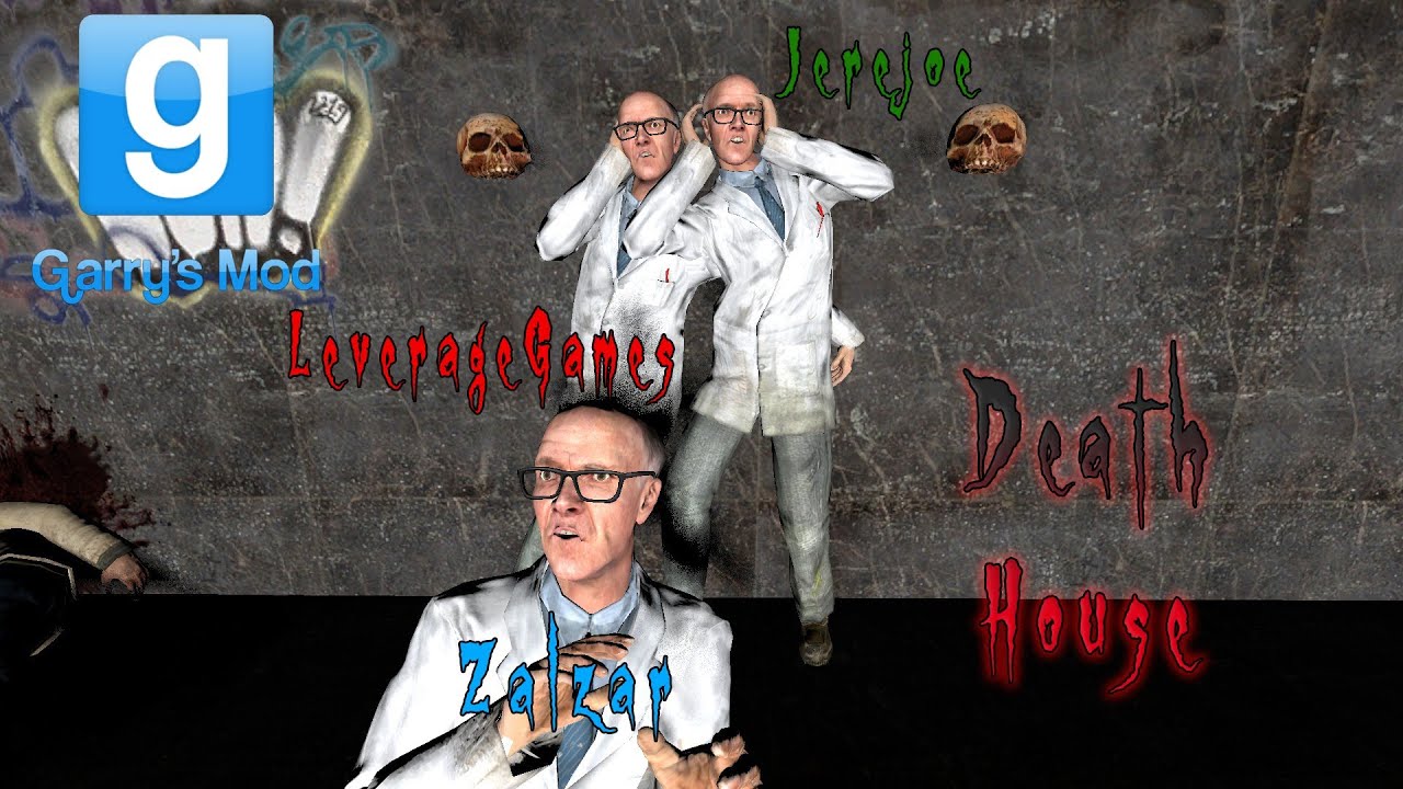 Garry's Mod Horror Map Death House! Cooperative Gameplay w/ Zalzar and ...
