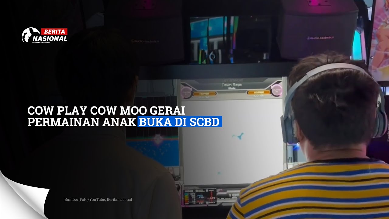 Cow Play Cow Moo Gerai Permainan Anak Buka di SCBD - YouTube